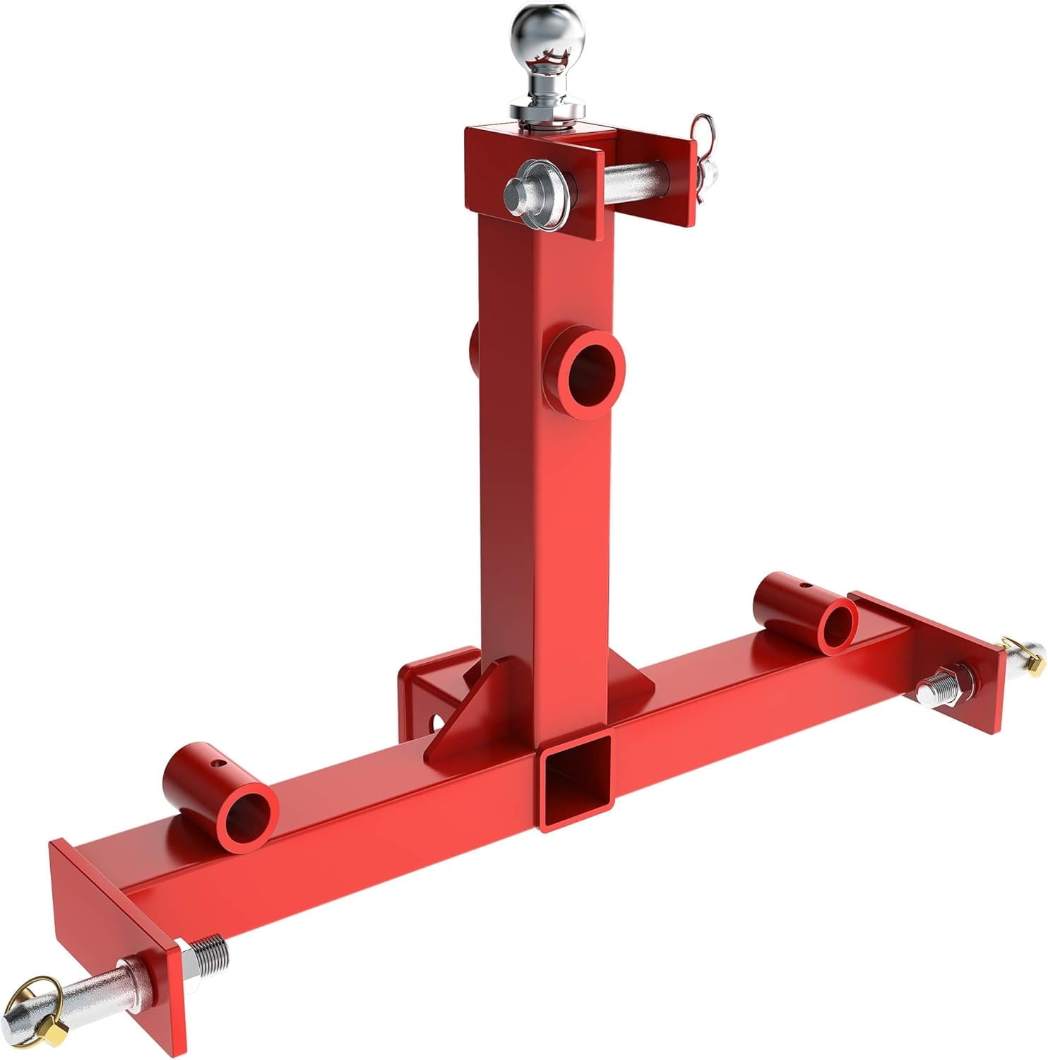 Dextrus 3 Point 2" Receiver Trailer Hitch Gooseneck Ball Cat 1 Drawbar ...