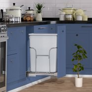 Free Shipping! Rev-A-Shelf 32 Quart Kitchen Trash Cabinet, Sink Garbage ...