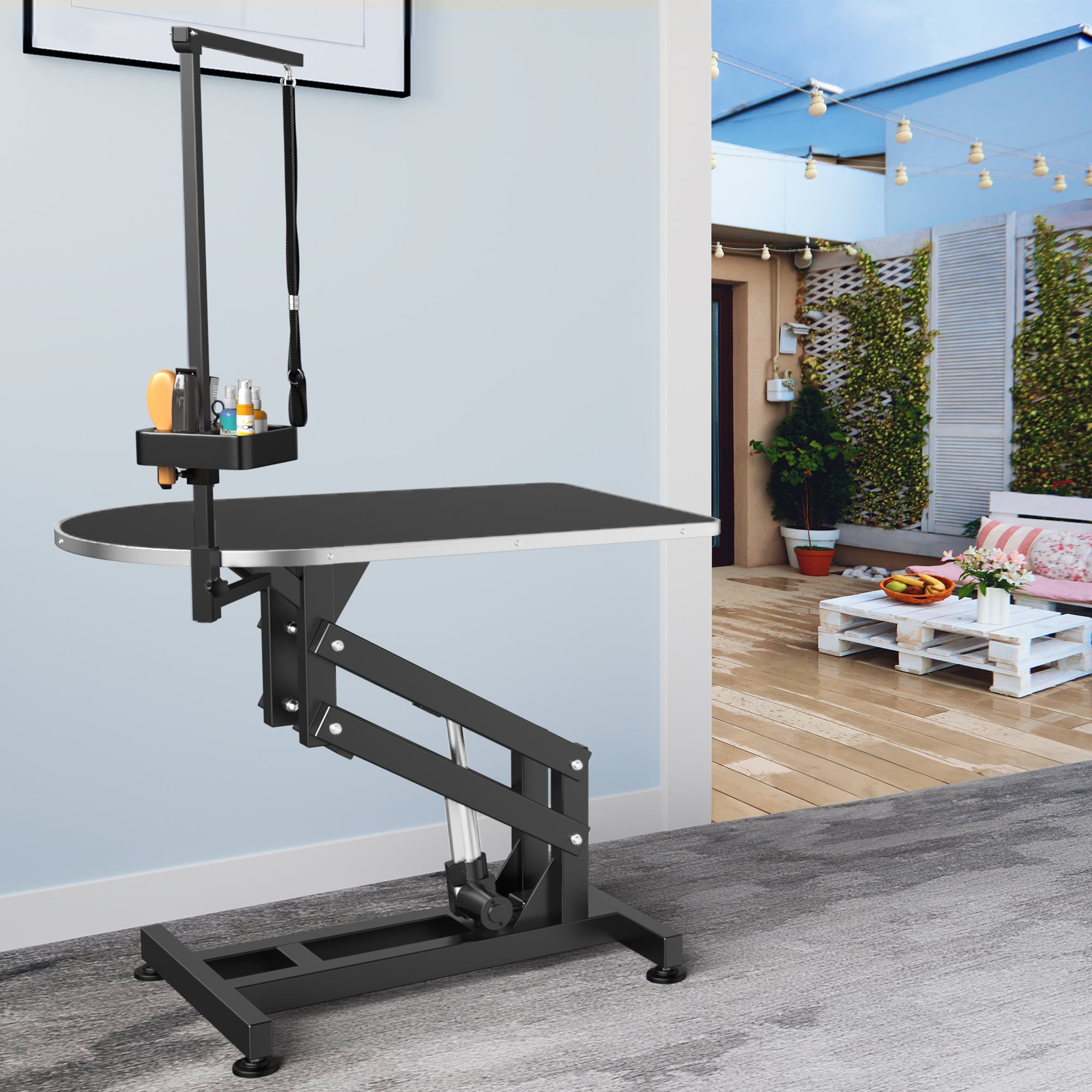 Dextrus 39" Electric Lift Dog Grooming Table Desktop for Small to ...