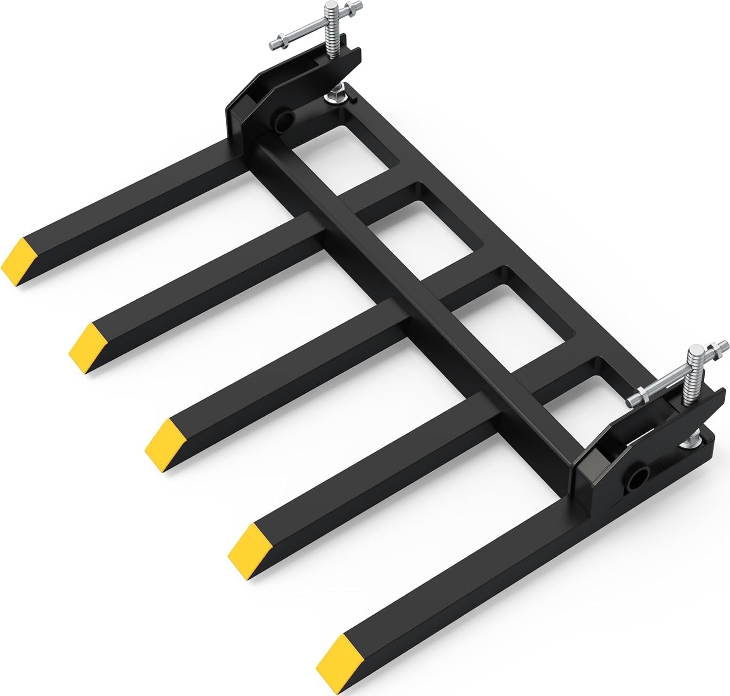 Dextrus 42" Heavy Duty Debris Fork for Tractor Skid Steer Buckets Clamp ...