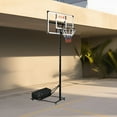 Dextrus 44" Portable Basketball Hoop with Shatterproof Goal System, 4.4 ...