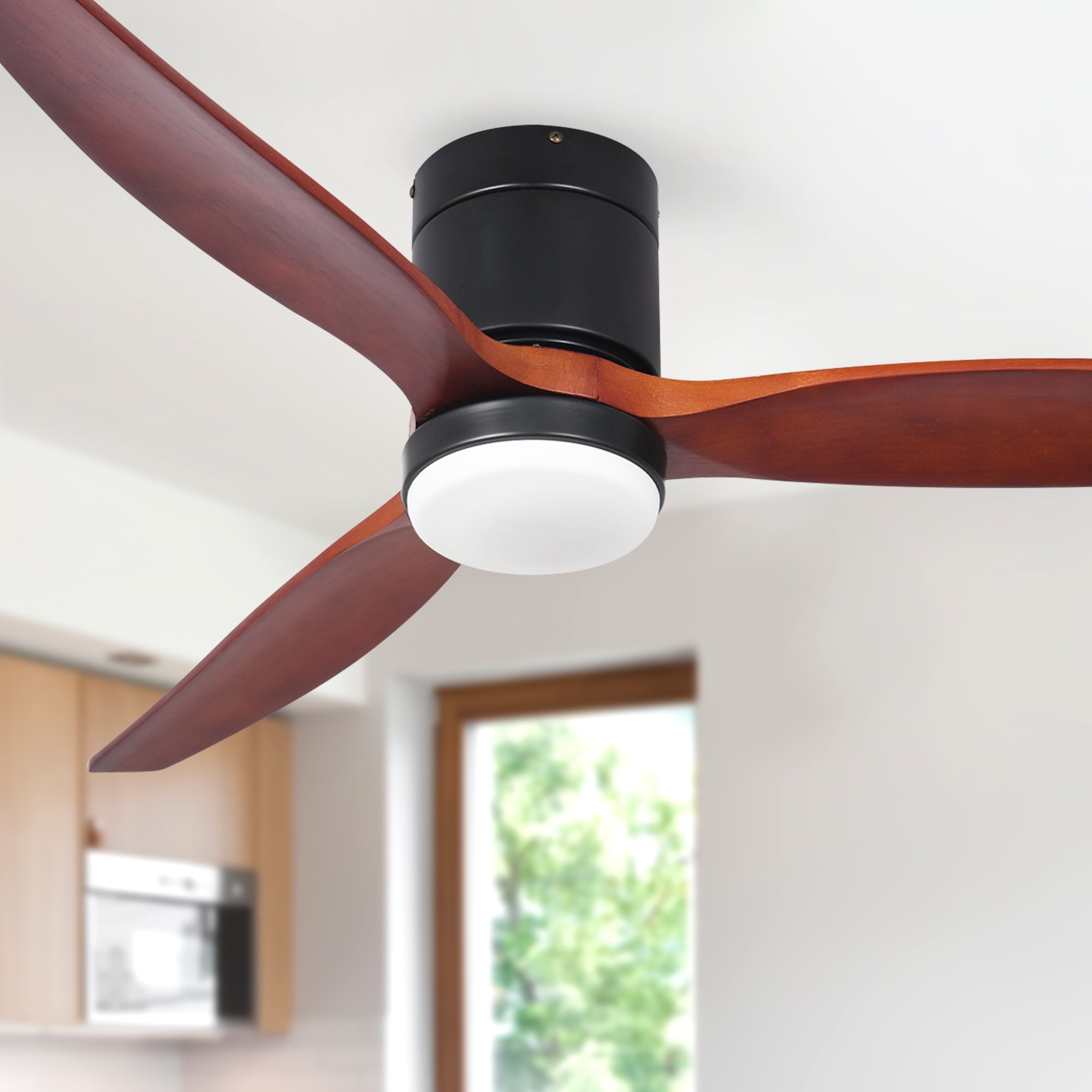 Dextrus 52 Inch Ceiling Fan - Remote Control, 6 Speeds - Walmart.com