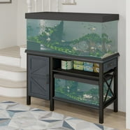 Dextrus 55-75 Gallon Fish Tank Stand with Electrical Sockets & RGB ...