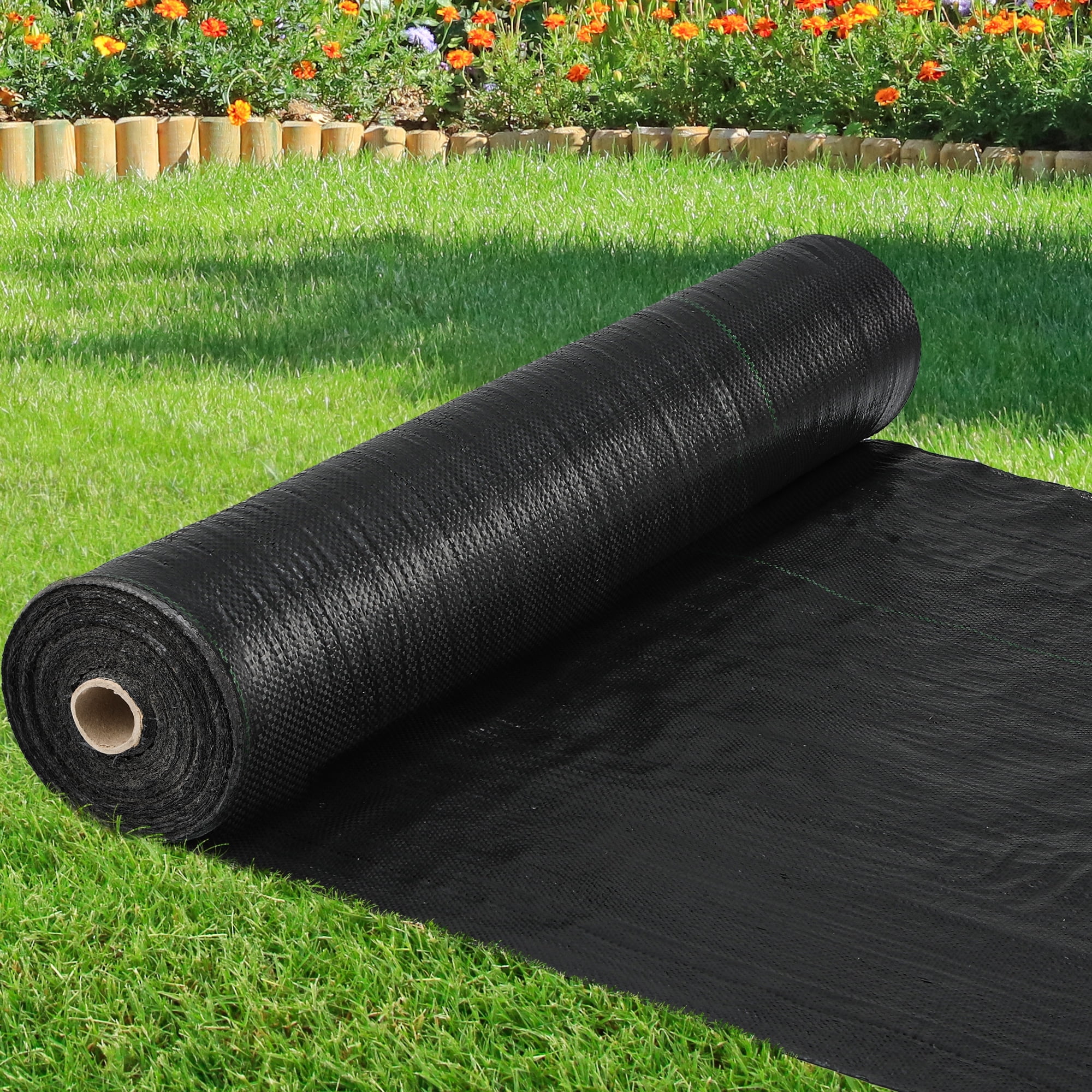 Dextrus 6x250FT Premium Heavy-Duty Woven Gardening Mat, Durable 3.2oz ...