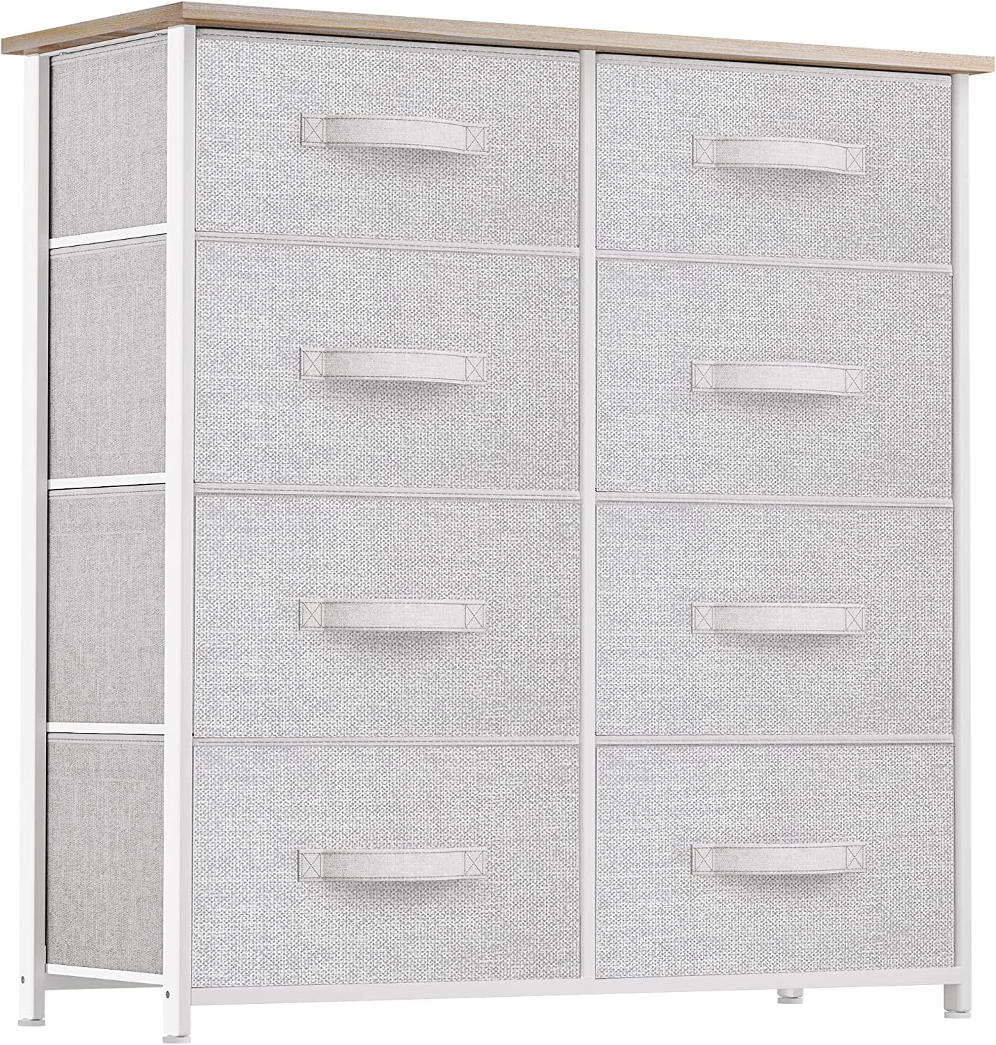 DEXTRUS 8 Drawers Dresser Home Unit Shelf Storage Closet Chest ...