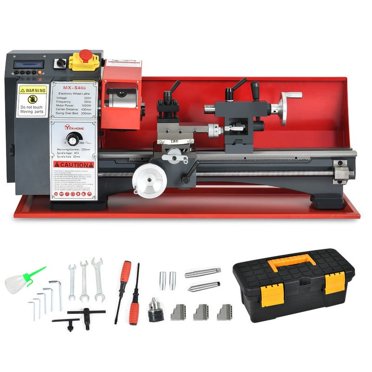 BENTISM Metal Lathe 8.3"x29.5" 50-2500 RPM, 750W Power Metal Lathe ...