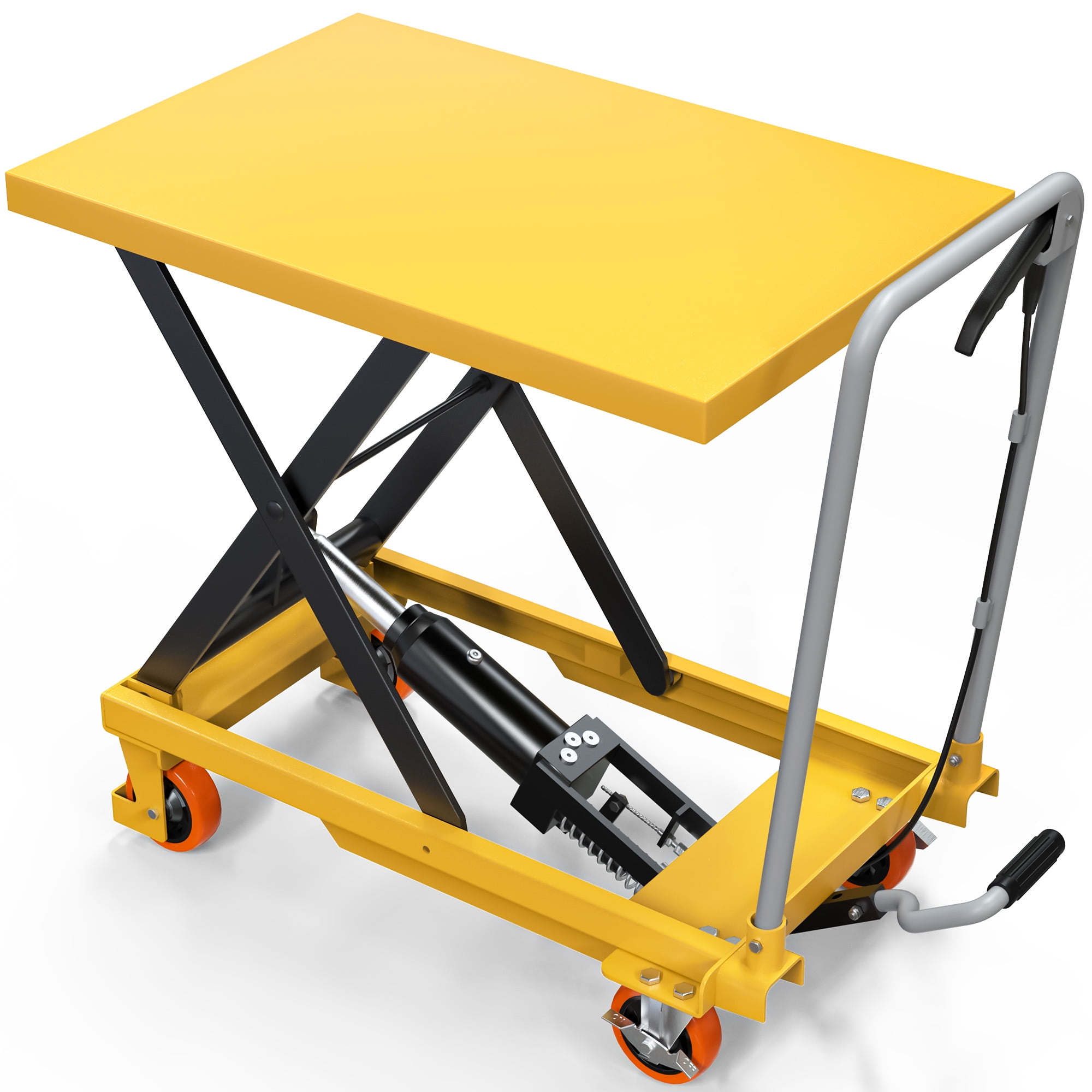 Dextrus Hydraulic Lift Cart, Heavy Duty Scissor Table, 1000 lbs ...