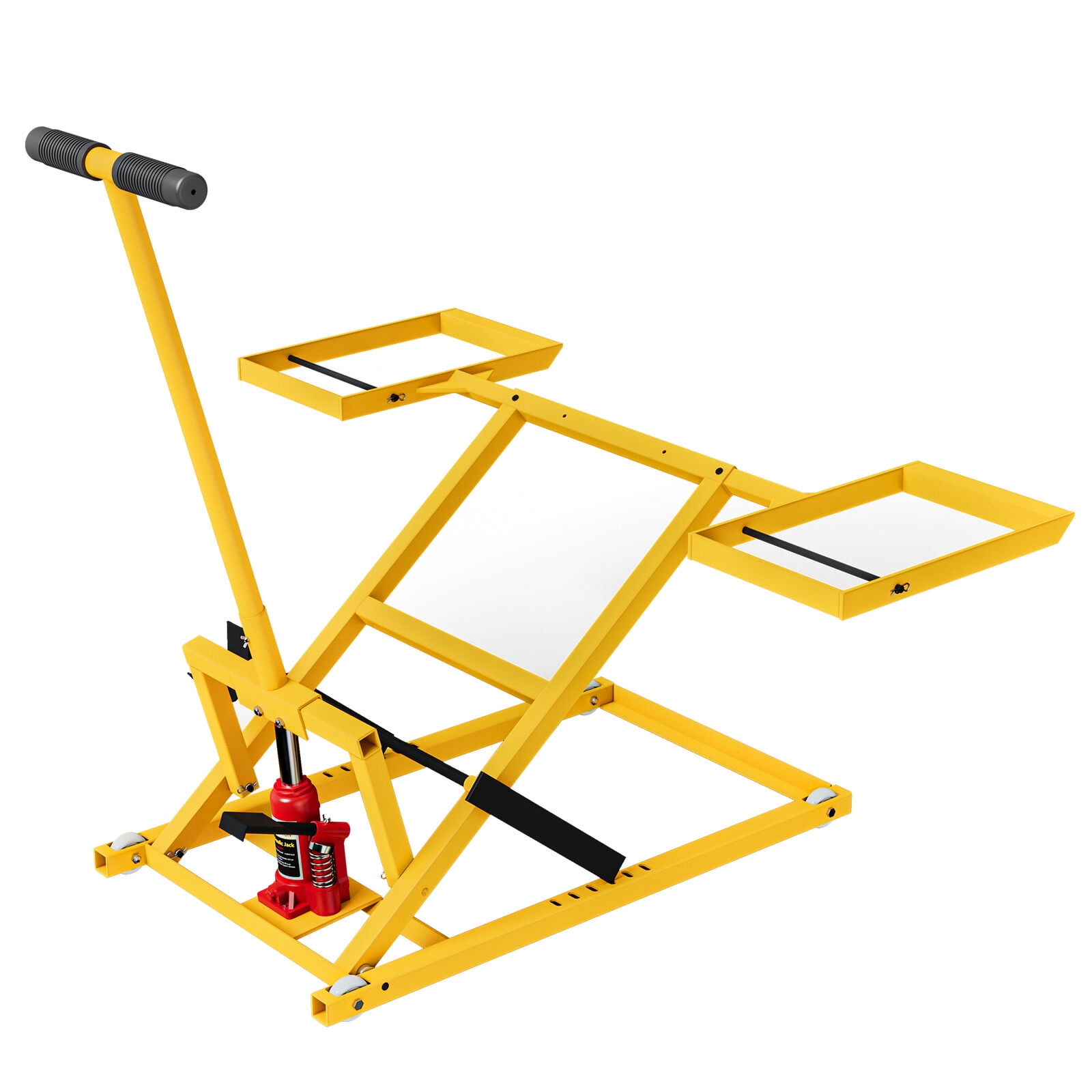 Dextrus Lawn Mower Lift Jack for Tractors & ZeroRiding Lawn Mowers ...