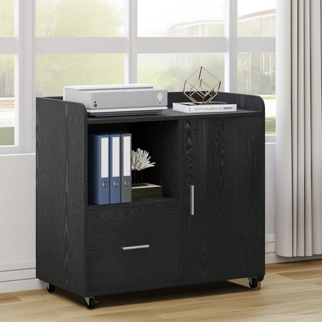 Dextrus Mobile File Cabinet with Drawer ,Lateral Filing Cabinet with ...