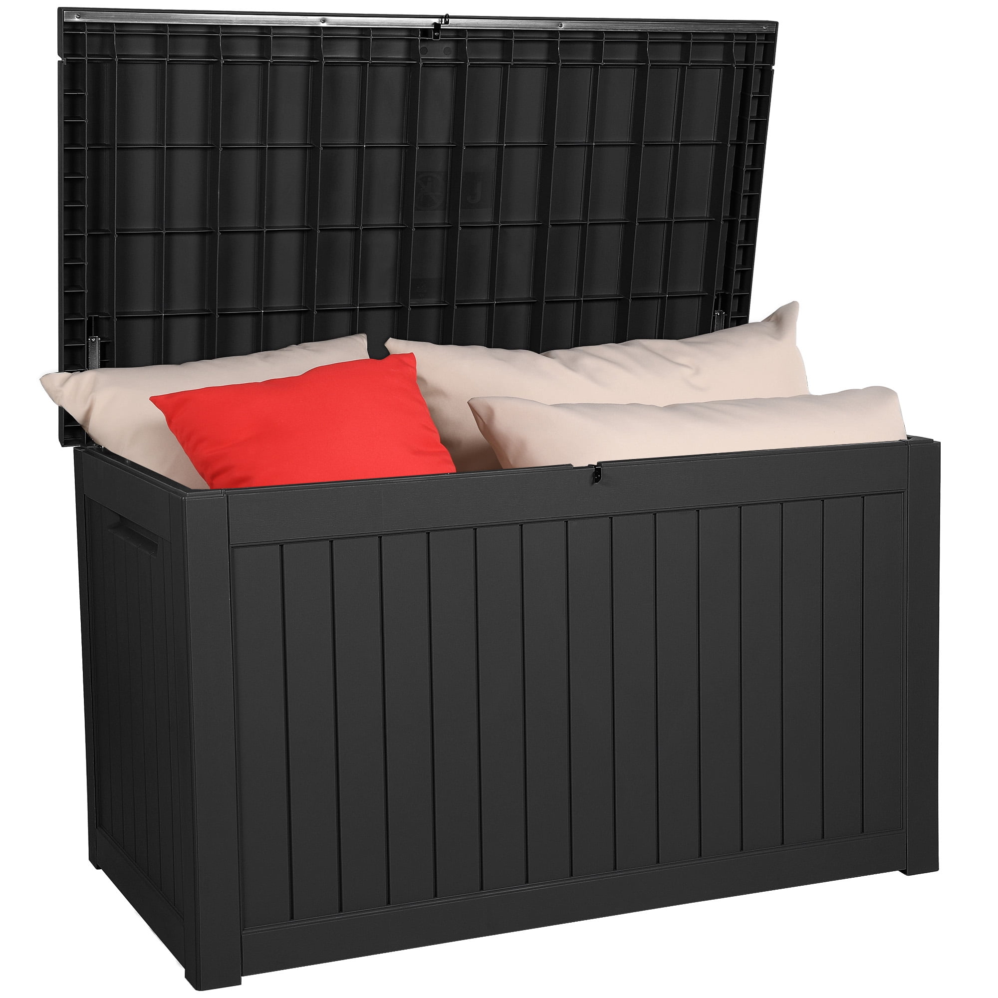 Dextrus Outdoor Storage Deck Box 230 Gallon - Large Patio Storage for ...