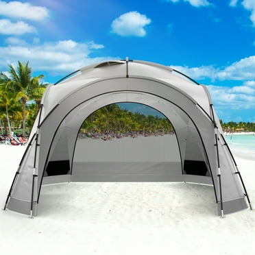 Old Bahama Bay Portable Beach Tent: Pop Up Shade Canopy Shelter ...