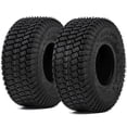 Dextrus Set of 2 15x6.00-6 Lawn Mower Turf Tires, Heavy Duty 4 Ply ...
