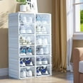 Dextrus Shoe Storage Organizer, Installation-Free Shoe Box with ...