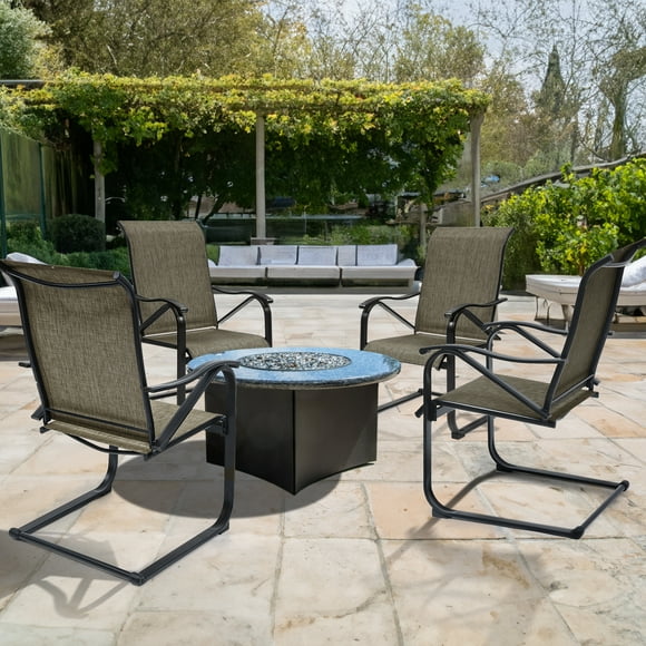 C Spring Patio Chairs