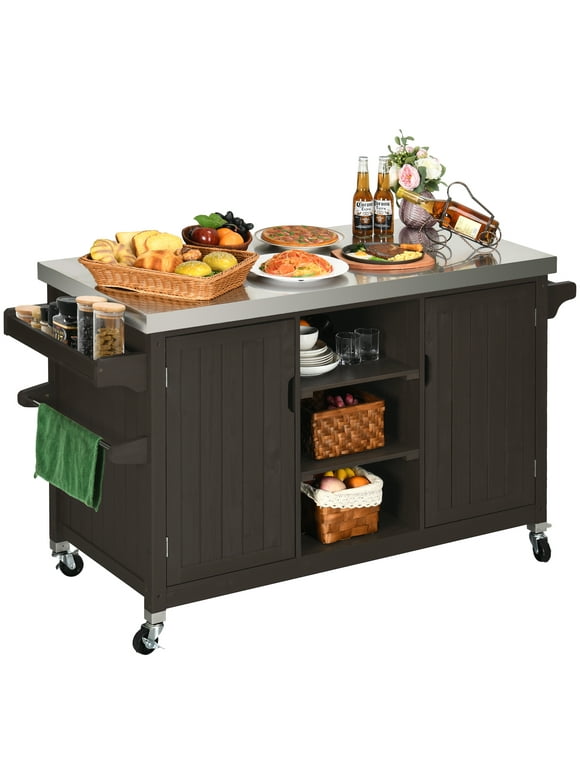 Outdoor Bar Carts in Outdoor Bar Furniture - Walmart.com