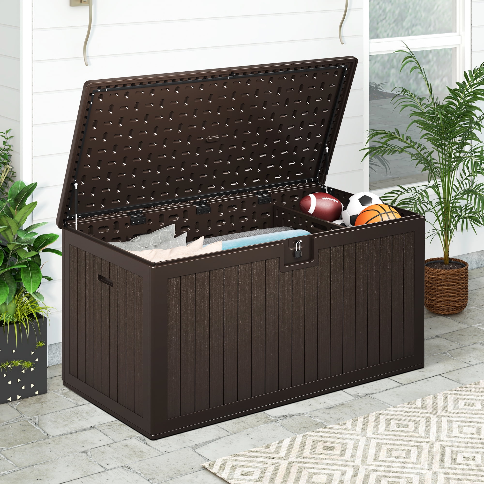 Free Shipping! Dextrus XXL Outdoor Storage Deck Box - Spacious and ...