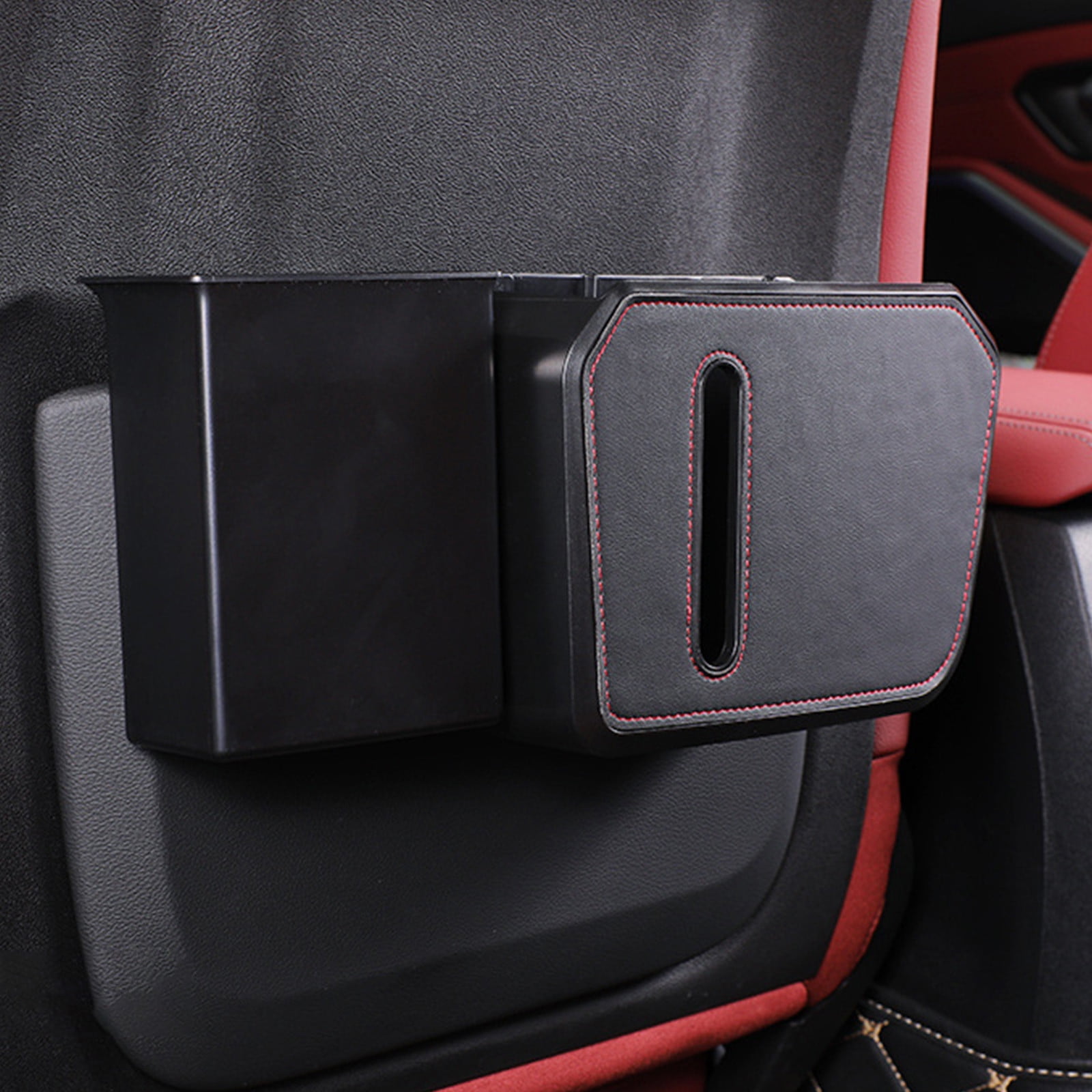 Deyared Car Organiser Rear Seat Hanging Car Mounted Garbage Bin Car ...