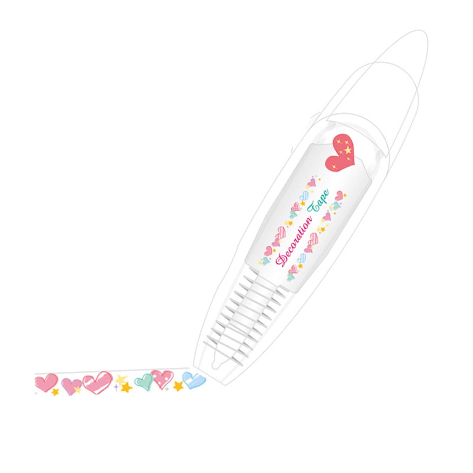 Deyared DIY Lace Correction Decoration Tape Pen Decorative Tape Pen DIY ...