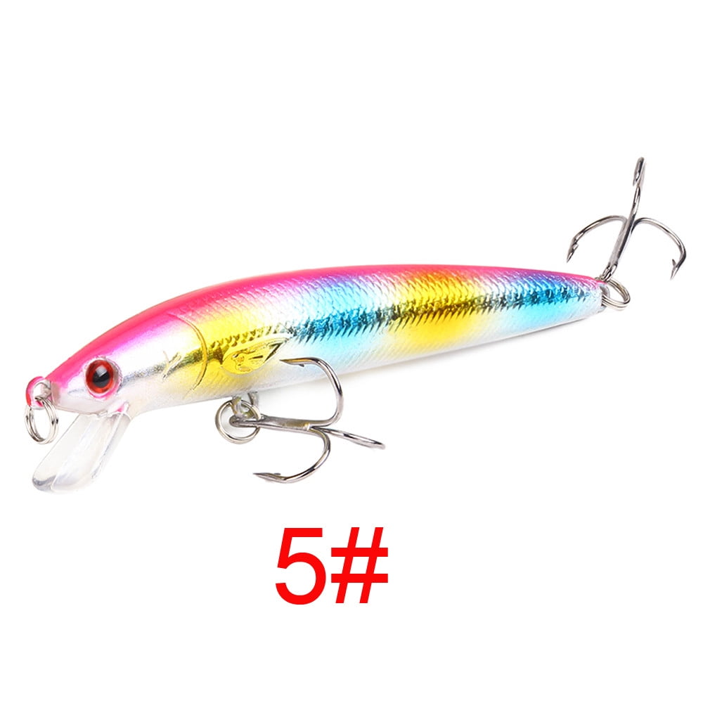 Deyared Freshwater Saltwater Fishing Lures Bass Imitation Trout Crappie ...