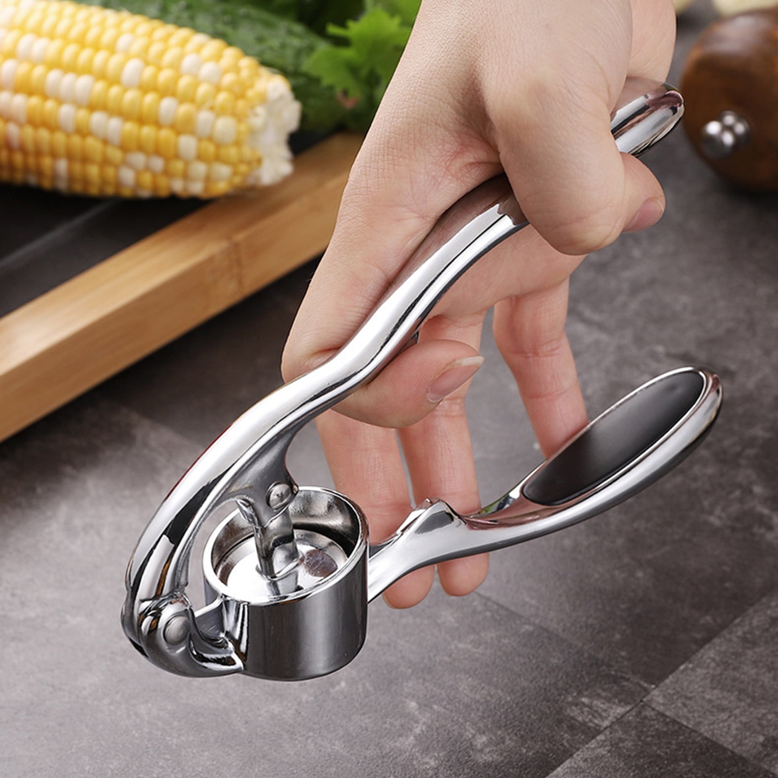 Deyared High Effective Garlic Press With Studs Heavy Duty Garlic Mincer ...