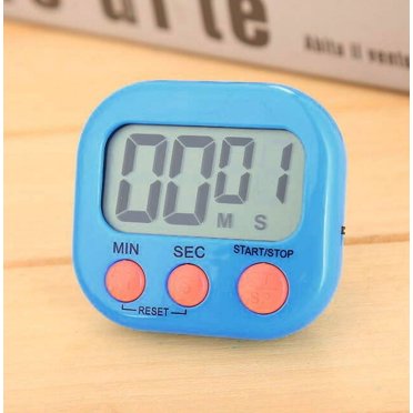 Mainstays Digital Kitchen Timer, Magnetic Countdown Count up Timer with ...