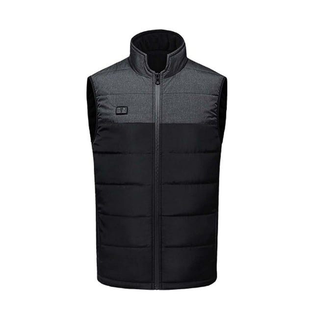 Deyared Men's Heated Vest Smart Controller Rechargeable Outdoor Vest ...