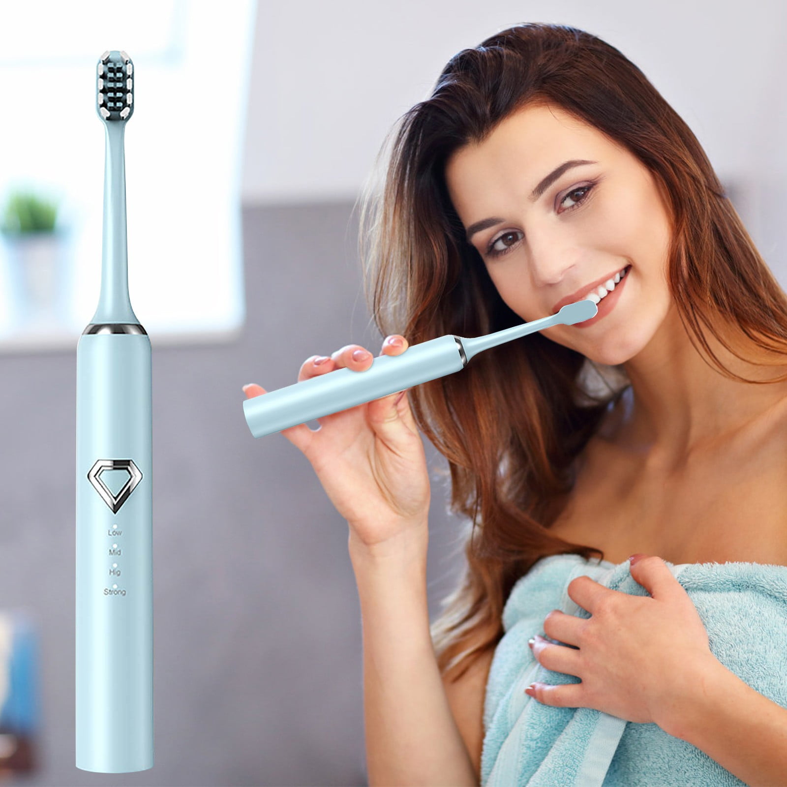 Deyared Ultrasonic Electric Toothbrush Sound Wave Electric Toothbrush ...