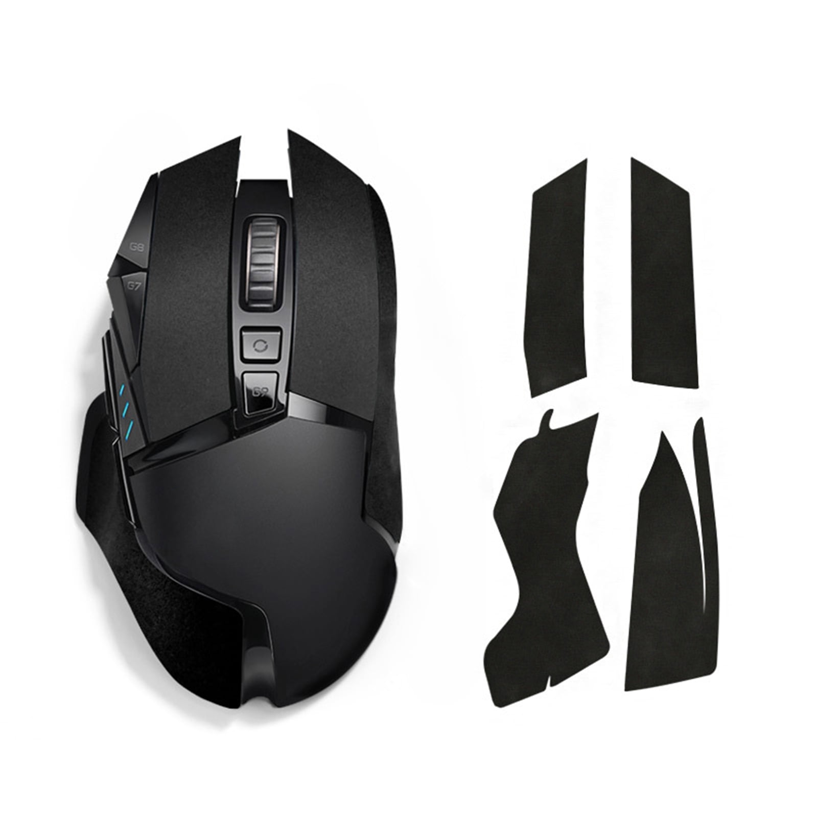 Deyuer 1 Set Professional Mouse Anti Slip Sticker Sweat Resistant Ultra Thin Mouse Grip Tape For