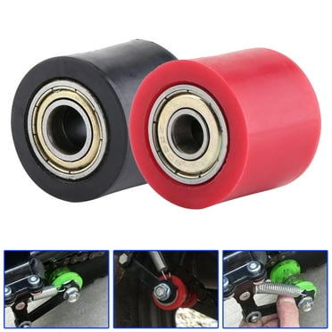 Chicmine 10mm Motorcycle Motorbike Dirt Bike Chain Pulley Roller Wheel ...