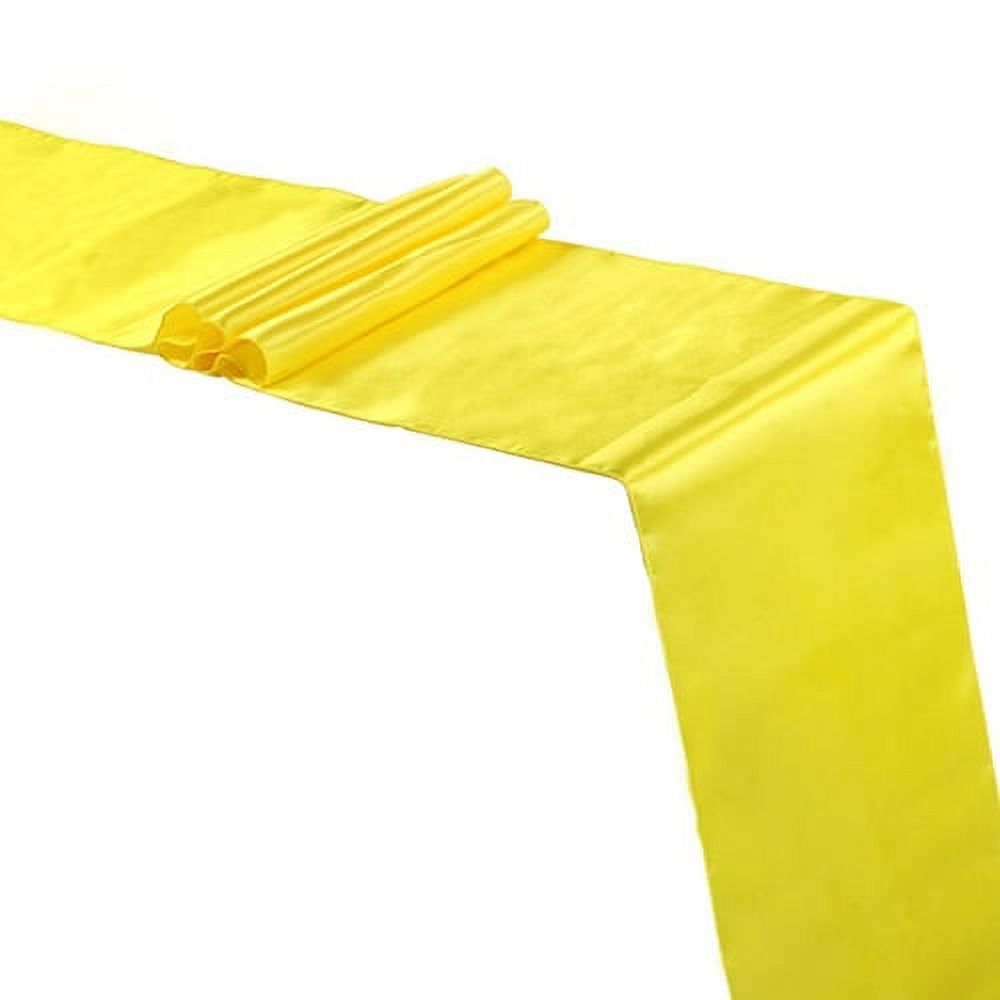 Deyuer 12 x 108 Inch Satin Table Runner Wedding Venue Table Decoration ...
