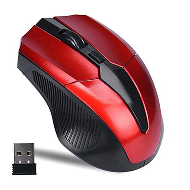 Deyuer 2.4GHz 4 Keys Wireless Optical Mouse Mice + USB Receiver for ...
