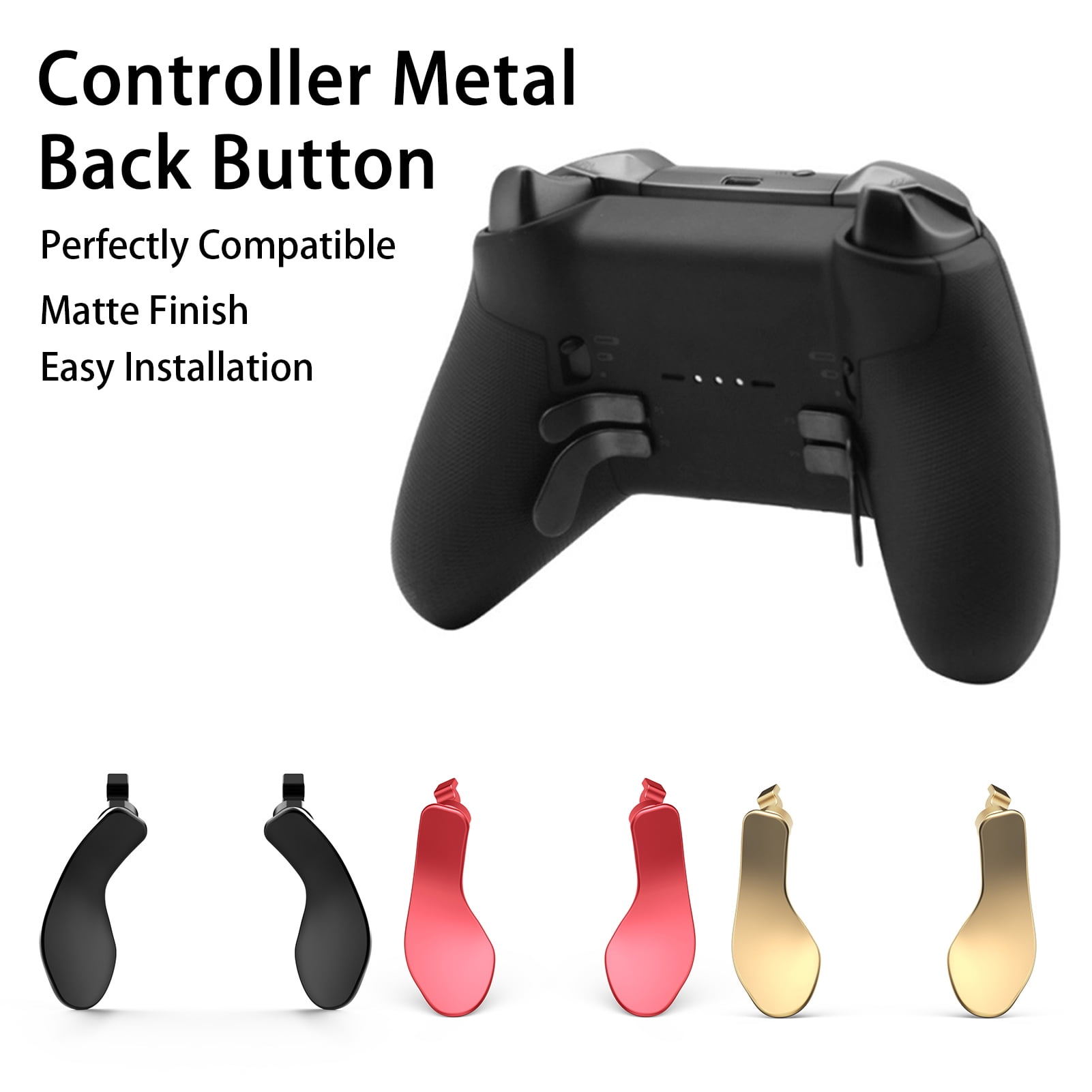 Deyuer 4Pcs Controller Back Paddle Matte Finish Easy Installation ...