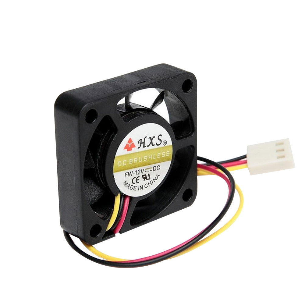Deyuer 4x4cm 3Pin Head Detachable Cleaning Quiet Radiator Computer PC ...