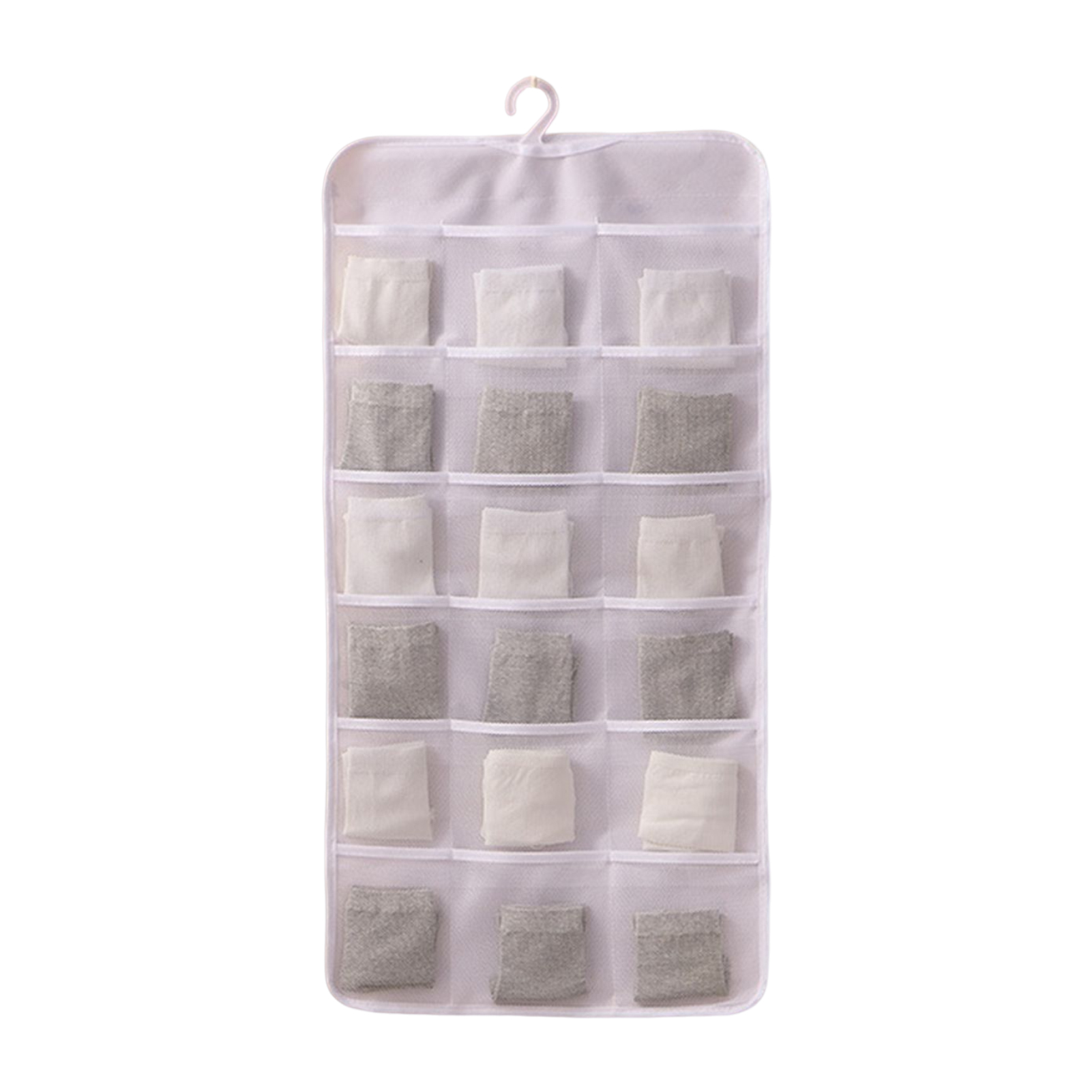 Deyuer 6/12/18 Grids Underwear Storage Bag High Capacity Storage See ...