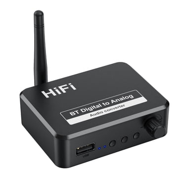 Digital-to-Analog Converter / Amplifier, Model 250 Black, Connects ...