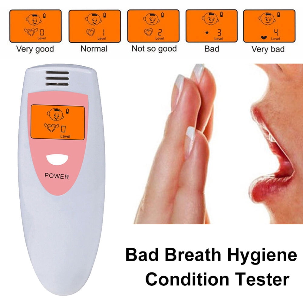 Deyuer Bad Breath Detector, Oral Hygiene Tester, Mouth Odor Meter ...