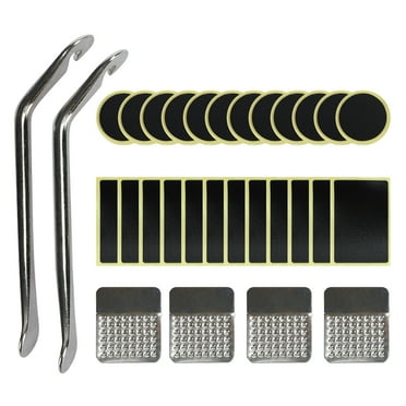RocRide 8 Piece Inner Tube Patch Bicycle Tire Repair Kit. Also for ATVs ...