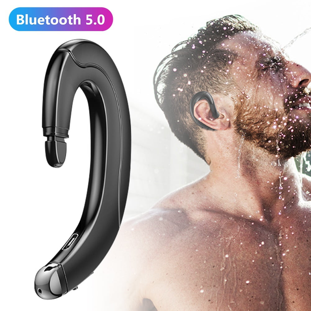 Deyuer Bone Conduction Ear Hook Bluetooth-compatible 5.0 HiFi Stereo ...