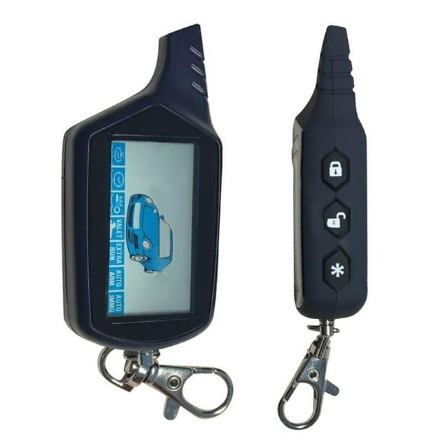 Deyuer Car Security System Anti-theft Alarm 2-way B9 Remote Control ...