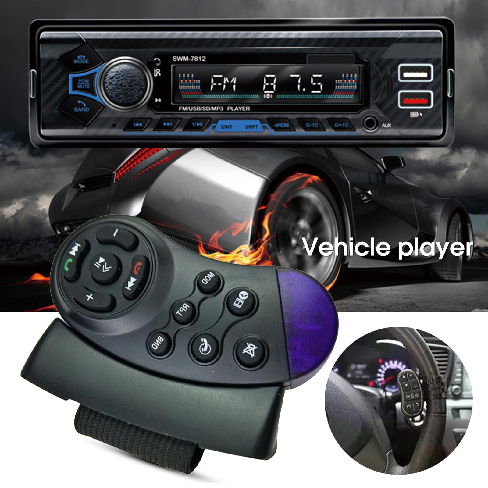 Deyuer Citystore DVD Steering Wheel Remote Control Infrared Long ...