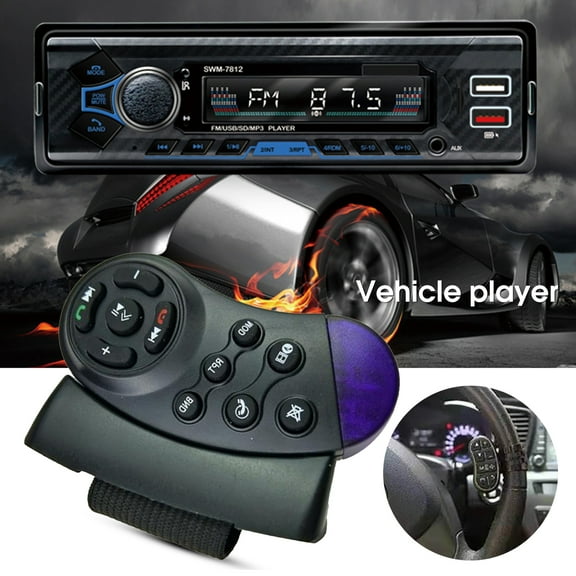 Universal Steering Wheel Bluetooth Media Control Button Can Remotely ...