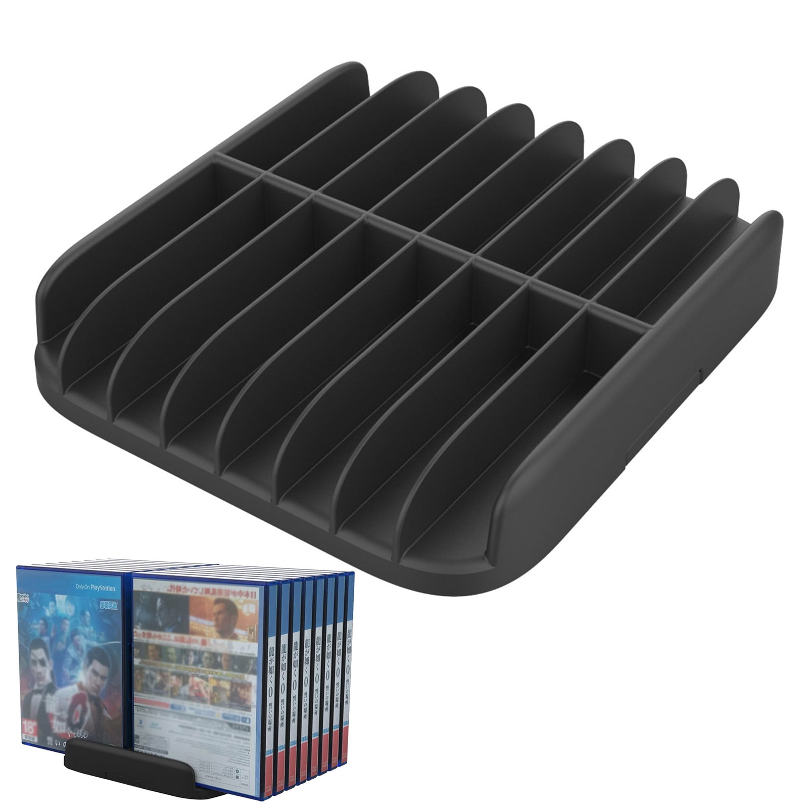 Deyuer Citystore PS5/PS4/XBOX Series Game CD Organizer, Space-Saving ...