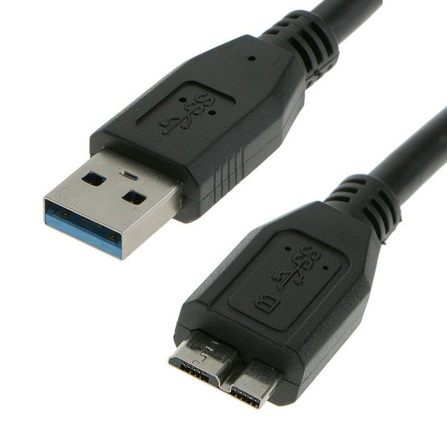 Deyuer DOONJIEY USB 3.0 Male A to Micro B Cable Cord for External Hard Disk Drive HDD - Walmart.com