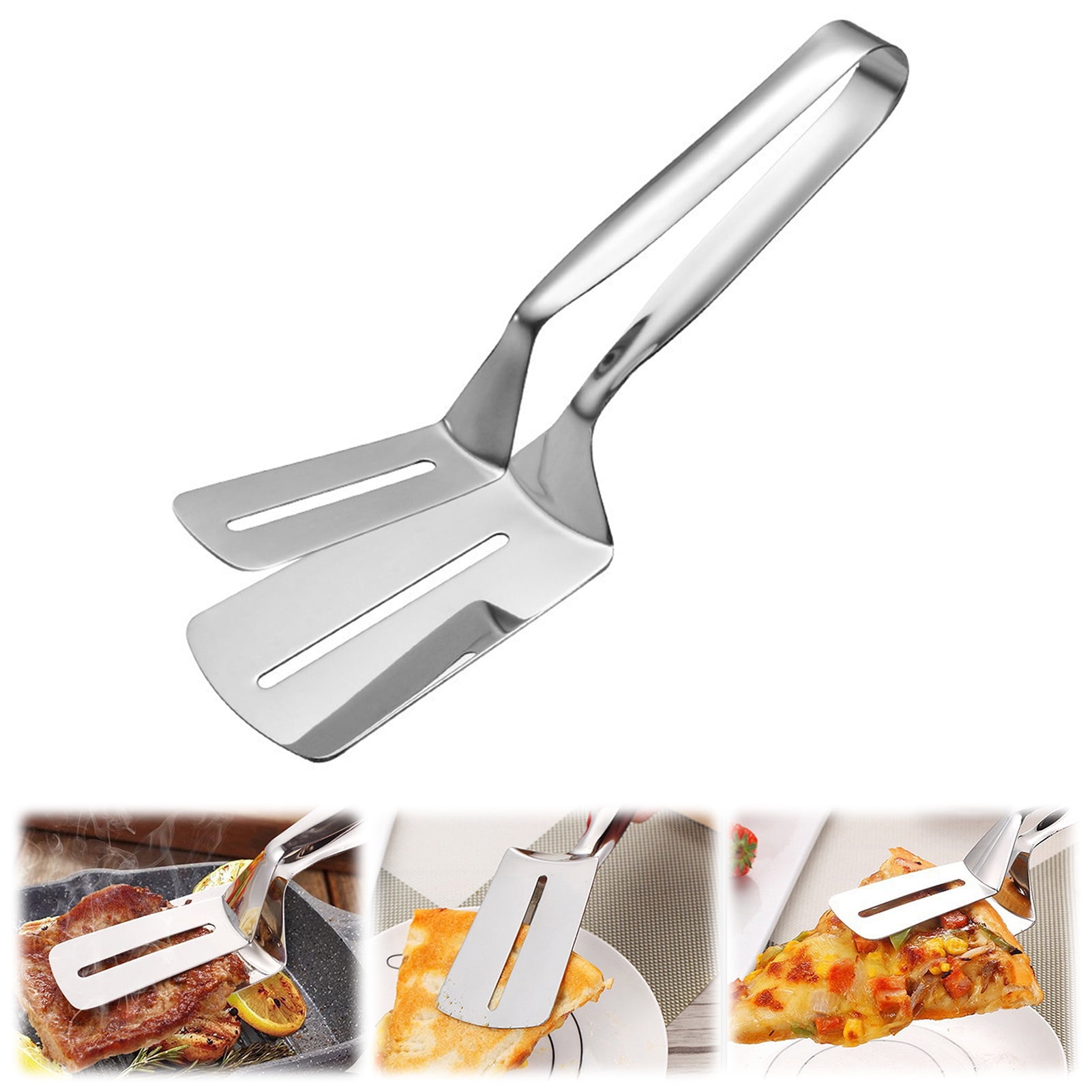 Deyuer Frying Shovel And Clip Stainless Steel Grill Clamp Double Sided ...