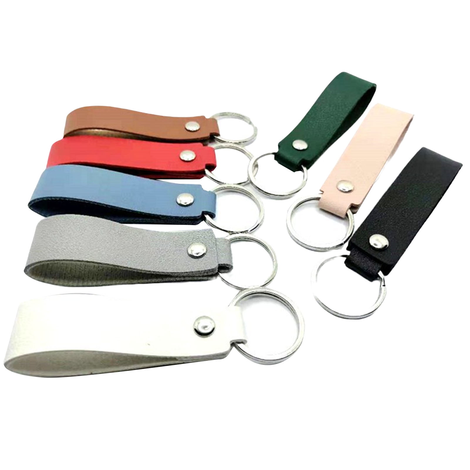 Deyuer Key Chain Multi-purpose Casual Reusable Wear-resistant Comfortable Business Gift Faux ...