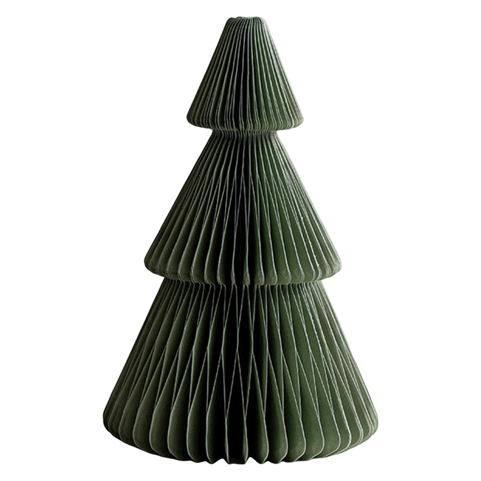 Deyuer Paper Christmas Tree 3D Honeycomb Paper Xmas Tree Ornament ...