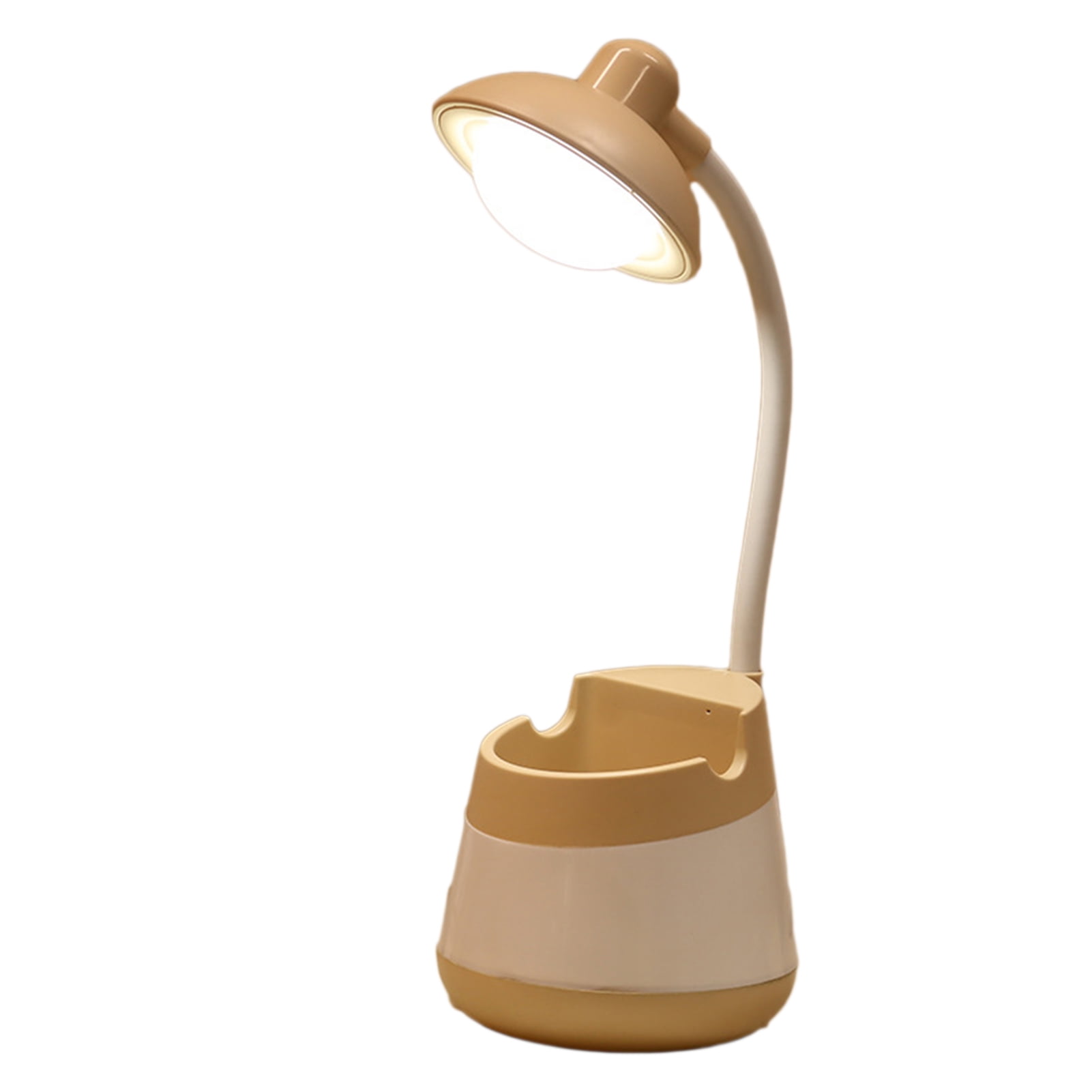 Deyuer Phone Holder, USB Charging LED Night Light Phone Pen Holder Eye ...