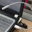 Simyoung Mini USB LED Light, Flexible Gooseneck, Portable 6-LED Reading Lamp for Laptop, Desk ...