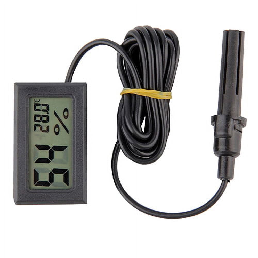 Deyuer Portable Mini LCD Thermometer Hygrometer Temperature Humidity ...