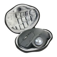 Mouse Case Portable Travel Black Inner Gray Hard EVA Shell Gaming Mouse ...